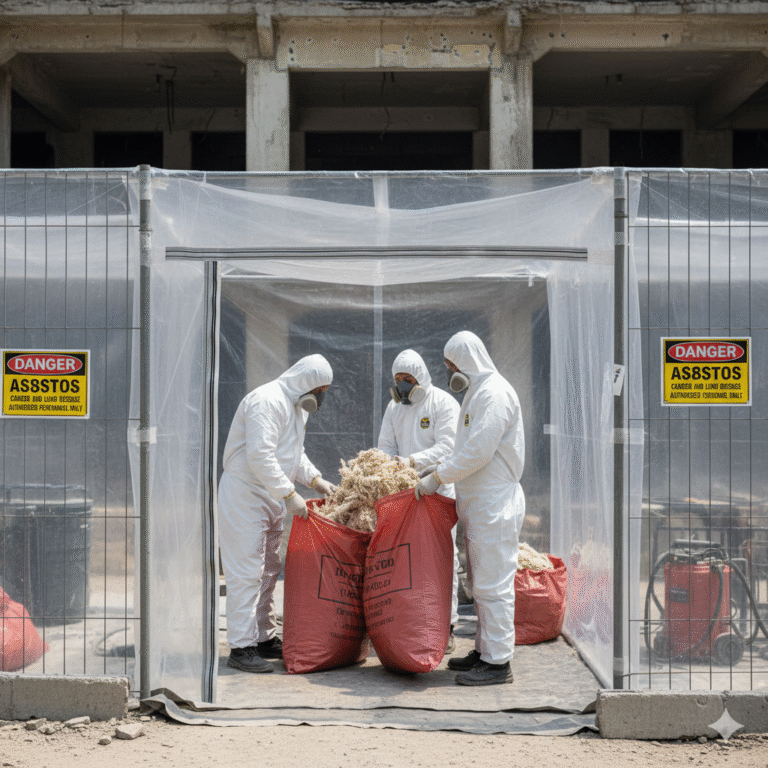 Asbestos Collection & Disposal Services - Al-Qasim Waste & Facilitation