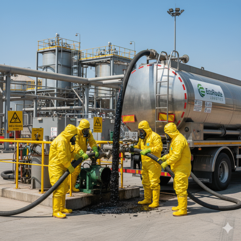 Sludge Collection & Disposal Services - Al-Qasim Waste & Facilitation